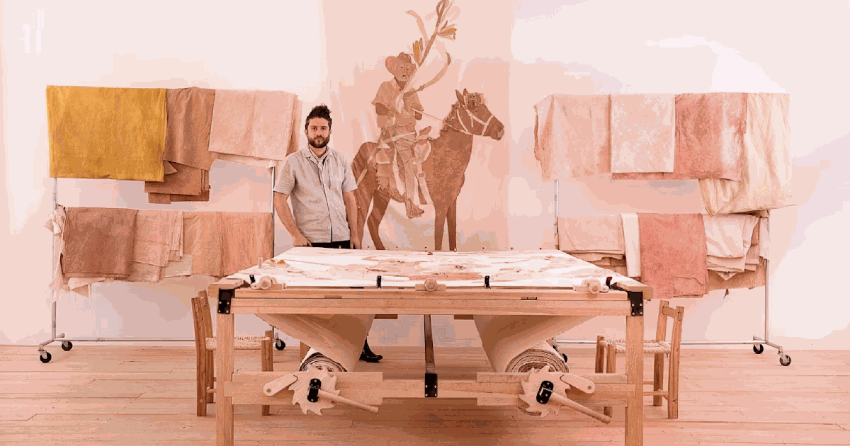 Designer Fernando Laposse’s marquetry with a message | The Page Gallery