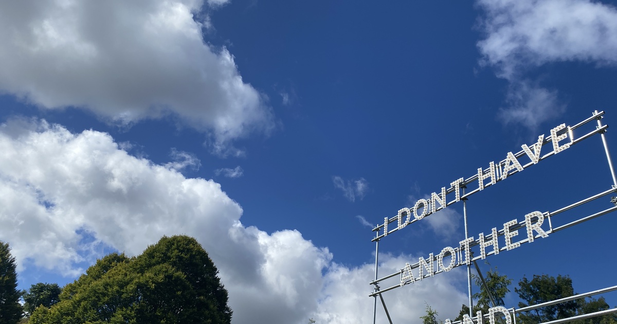 Nathan Coley, ‘I Don’t Have Another Land’, 2022 | The Page Gallery